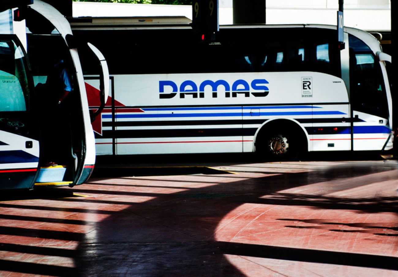La empresa de autobuses Damas activa un teléfono gratuito de atención ...