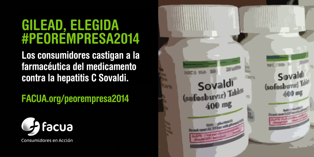 Y la #peorempresa2014 es... Gilead, el laboratorio del fármaco contra ...